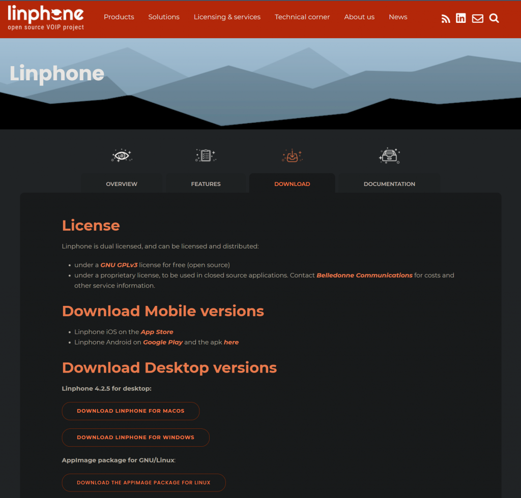 Setting up the VoIP client (Linphone) in Windows 10 | Serviços de ...